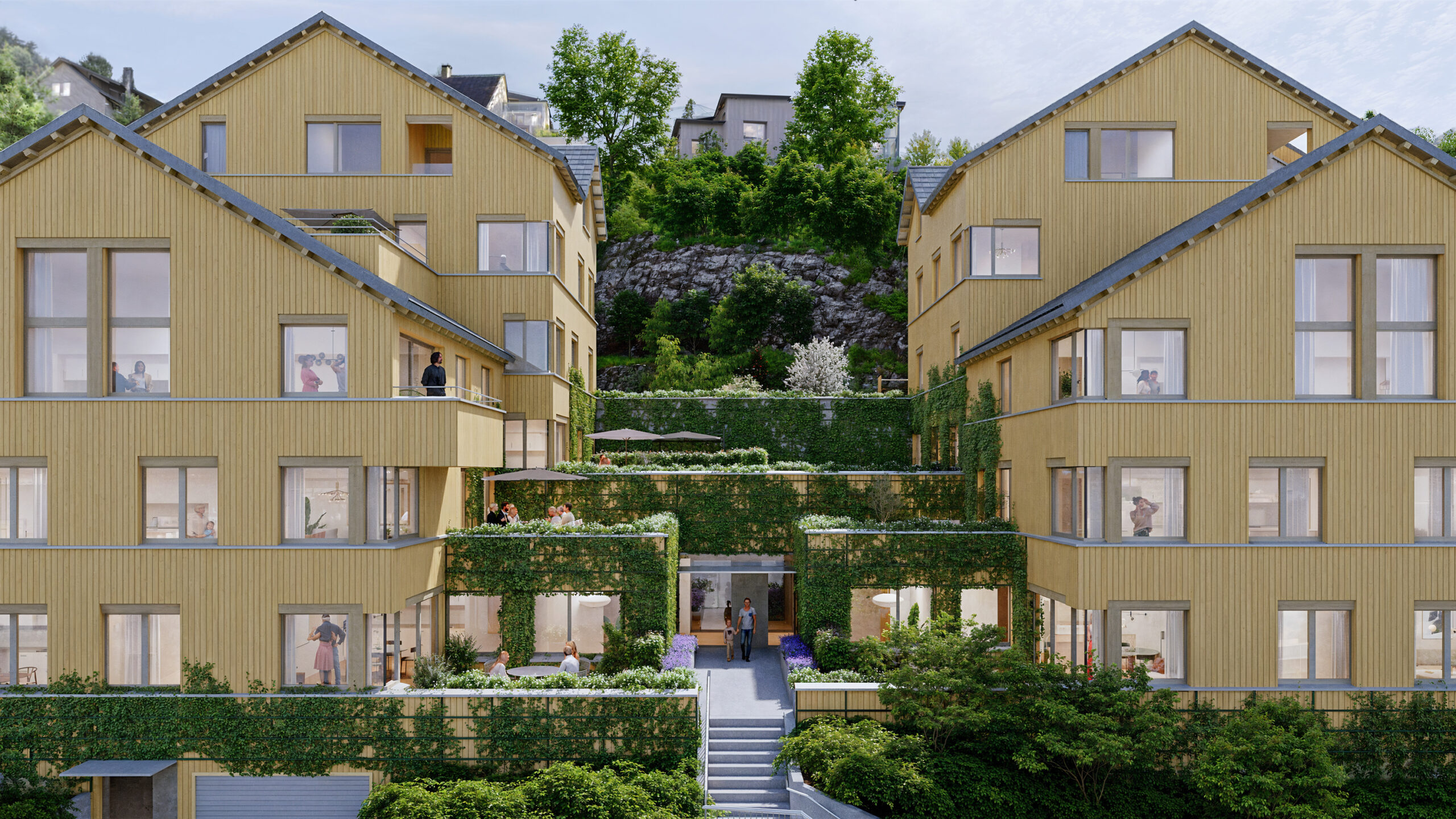 Nå starter salget: Bo høyt og luftig i Konows Hager - Røisland & Co